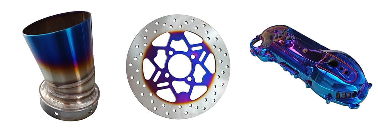Amazing color of PVD Titanium Blue Coating - PVD Coating